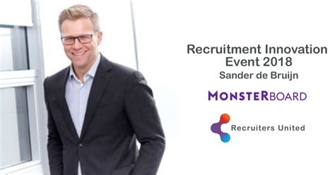 sander de bruijn is marketingdirecteur recruiters united