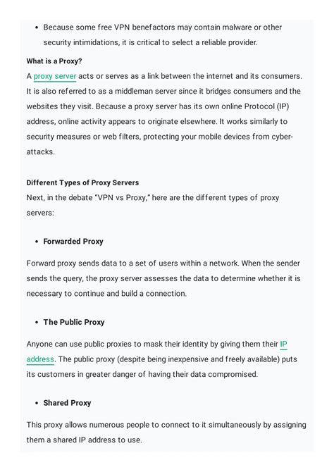 Vpn Vs Proxy Which One Should You Use Pdf Internet Computing