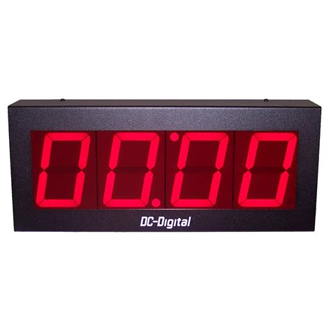 DC 40T DN UP STATIC 4 0 Inch LED RS 232 RS 485 Controlled Digital Countdown Timer Count Up