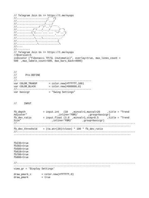 fibonacci tp sl automatic pdf computer programming