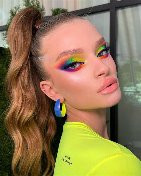 Maquillaje Para Pride 15 Ideas Con Sombras De Colores Que Celebrarán