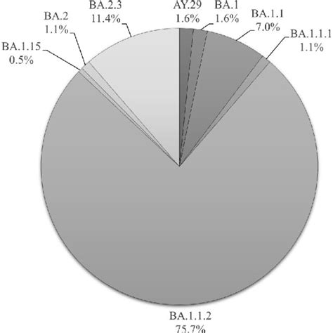 Proportions Of Sars Cov 2 Variants By Genomic Sequencing Analysis Download Scientific Diagram