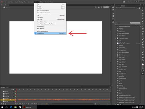Audio Adobe Flash Professional Not Playing Sound From The Timeline