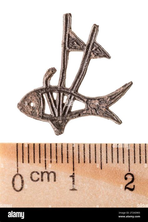 Tin Fish Which Served As A Means Of Payment In Malaysia Isolated On