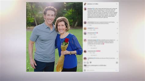 Pastor Joel Osteens Mother Delores Dodie Osteen Dies