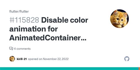 Disable Color Animation For Animatedcontainer While Playing Theme Brightness Switch Animation