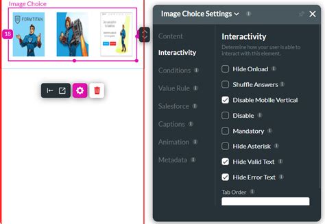 Disable Mobile Vertical Titan Web