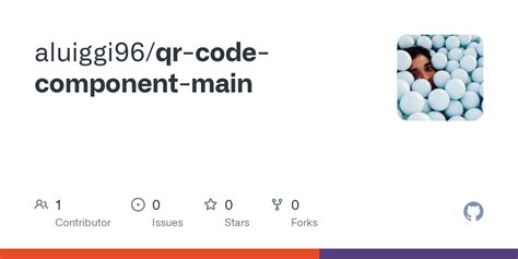GitHub Aluiggi Qr Code Component Main