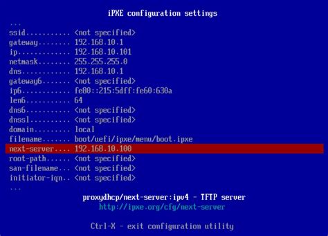 Ipxeefi Works With Next Server Option While Undionlykpxe Doesnt