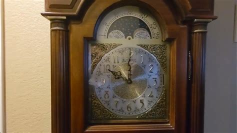 Pearl Grandfather Clock Chimes 10 Am Youtube