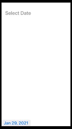 React Native Base Datepicker Comes Up Minimized On Ios Stack Overflow