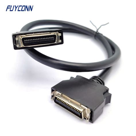Hpcn Straight Male To Male Scsi Connector Cable Assembly 36pin