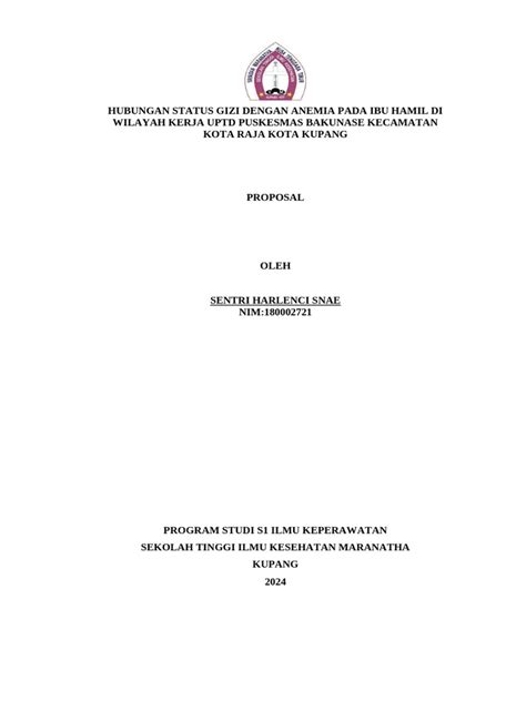 Sentri Proposal Pdf