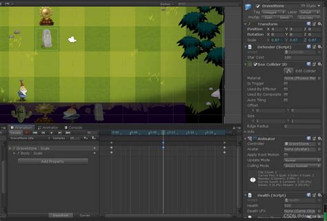 [unity2d入门教程]简单制作仿植物大战僵尸游戏之⑤制作更多的敌人attacker以及防御者defender unity 2d教程 csdn博客