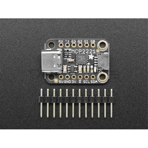 Mcp2221a Usb į Gpio Adc I2c Stemma Qtqwiic Adafruit 4471