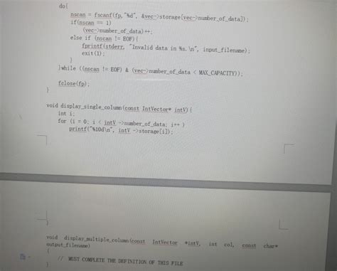 Solved This Is An Exercise Of C Programming It Is Better To Chegg Com