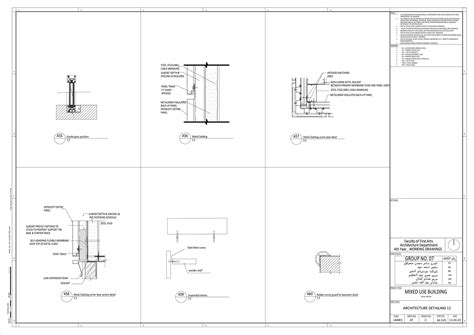 Mixed Use Building Working Drawings 97 Images Behance