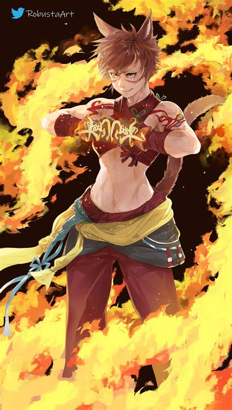 Ffxiv Commission Miqote Monk By Robusta Art On Deviantart Ffxiv Commission Miqote Monk By Robusta Art On Deviantart
