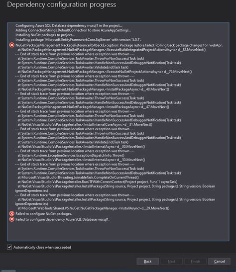 Publishing Net Core Api From Visual Studio Microsoft Qanda