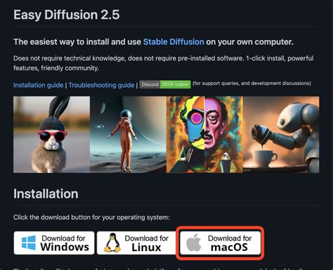 M1/Intel MacにStable DiffusinをインストールEasy Diffusion編 | Gift by Gifted