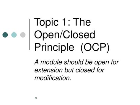 PPT Advanced Object Oriented Design Principles PowerPoint Presentation ID