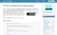 25+ JQuery Form Validation Plugins » CSS Author