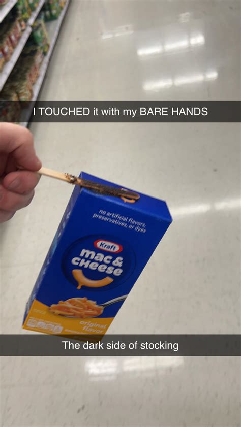 Not Even The Worst Of What Ive Touched Reaching In The Shelves R