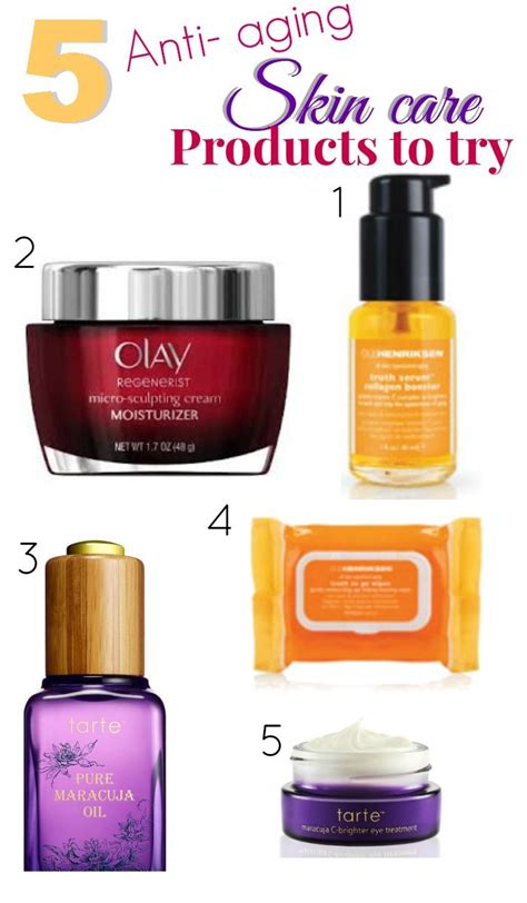 5 Anti Aging Skin Care Products For Graceful Aging