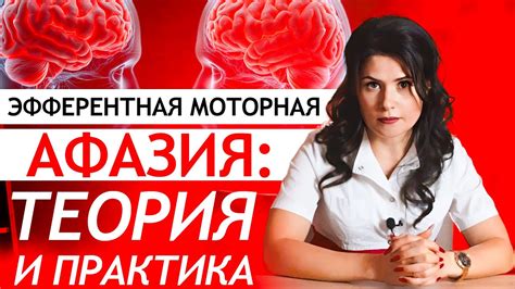 Эфферентная моторная АФАЗИЯ теоретическая и практическая часть ВИДЕОУРОК по афазии после
