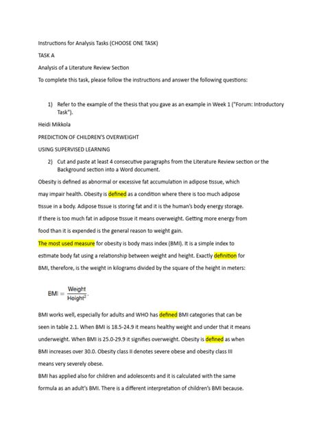 Argumentation In Your Literature Review Section Pdf