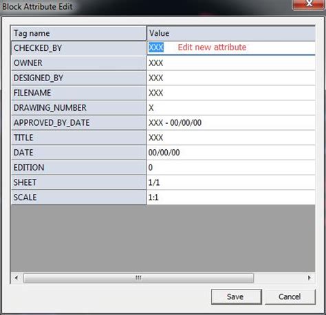 Change The Block Attribute In The Drawing DWGSee