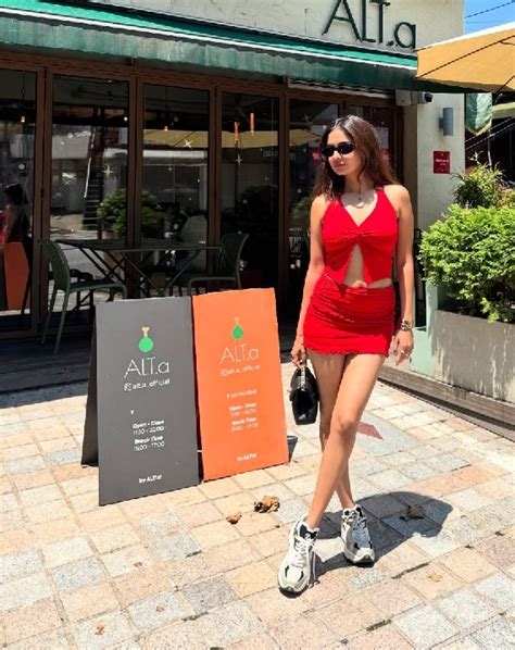 Hotness Alert Anushka Sen Looks Sassy In Red Crop Top And Mini Skirt