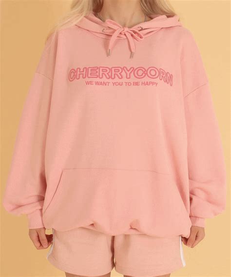 자체제작국내고퀄 솜사탕 볼록자수 핑크 블루 후드티 에이블리