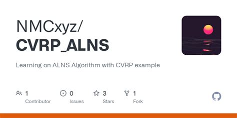github nmcxyz cvrp alns learning on alns algorithm with cvrp example