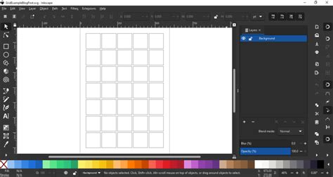 inkscape grid layout deparkes