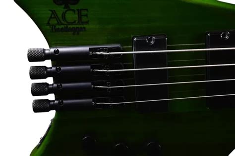 Shop Matte Lime Green Ace 4 Short Scale Guitar With Hardcase