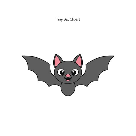 Free Tiny Bat Clipart Template To Edit Online