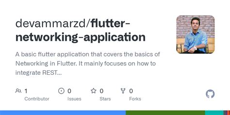 Github Devammarzdflutter Networking Application A Basic Flutter