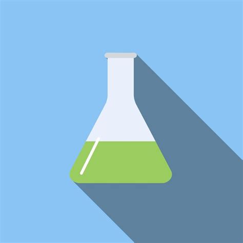 Premium Vector Flask Flat Icon For Web And Mobile Applications
