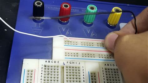Introduction to Breadboard, Multimeter and DC power supply - YouTube