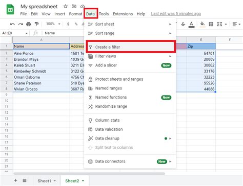 How To Sort In Google Sheets Quick And Easy Methods