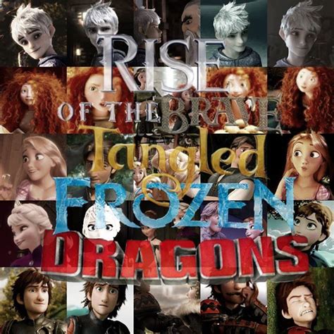 Tangled Movie Title Tangled Vs Frozen Brave Tangled Dragons Rise Of