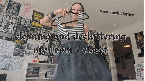 Cleaning And Decluttering My Room Closet YouTube