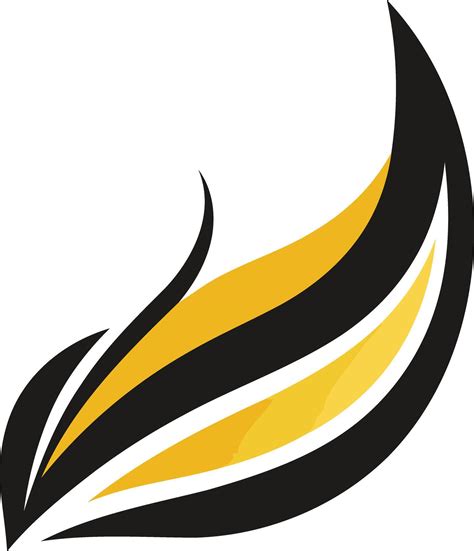 Abstract Logo Design With A Bold Black And Yellow Color Scheme 49245974