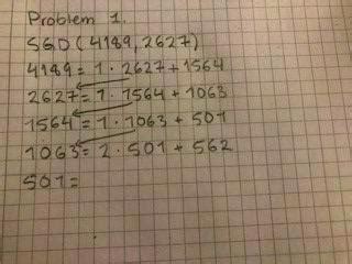 Euklides Algoritm Matematik Universitet Pluggakuten