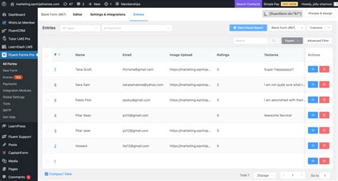 wordpress data visualization in 4 easy steps fluent forms