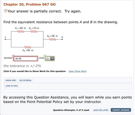 solved chapter 20 problem 067 go 2 your answer is partially