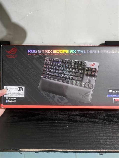 Asus Rog Strix Scope Rx Tkl Deluxe Wireless Computers Tech Parts Accessories Computer