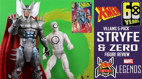 Marvel Legends X Men Stryfe And Zero 60 Years Villains 5 Pack Review