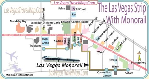 Printable Las Vegas Monorail Map Printable Free Templates
